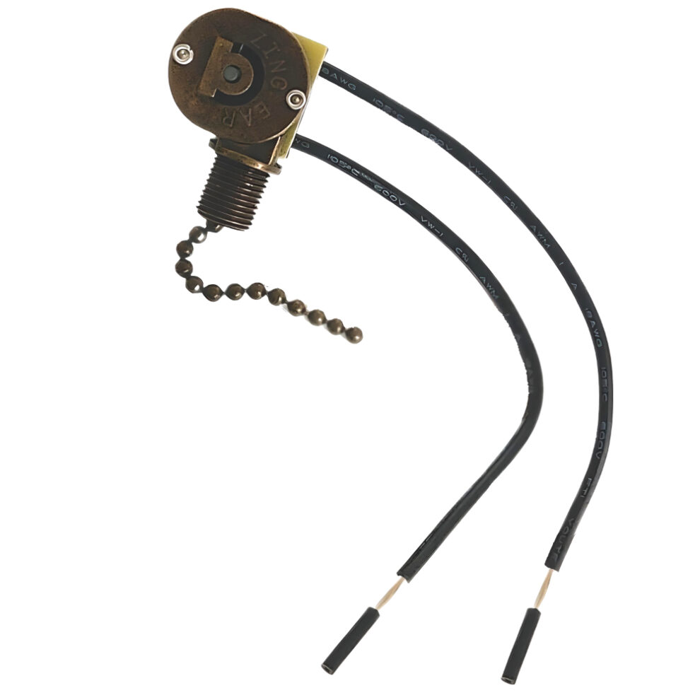 Zing Ear ZE-109M 2 Wire Pull Chain Light Switch
