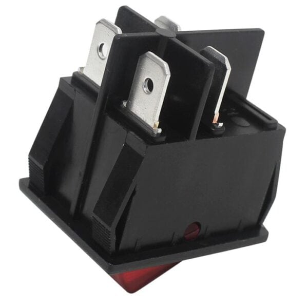 Zing Ear ZE-235-2L Lighted Rocker Switch 4 Pins DPST 16A 125V