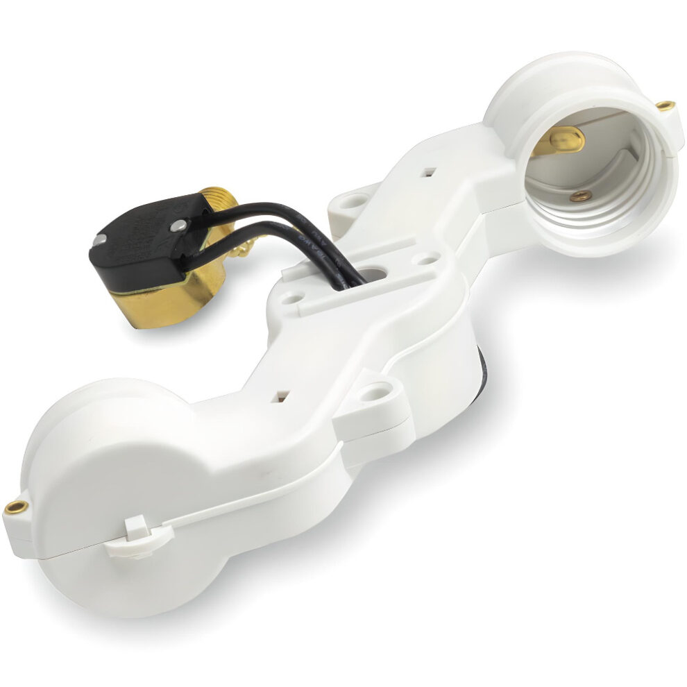 Zing Ear ZE-310DH 2-Light Socket Edison Base Cluster 660W 250V