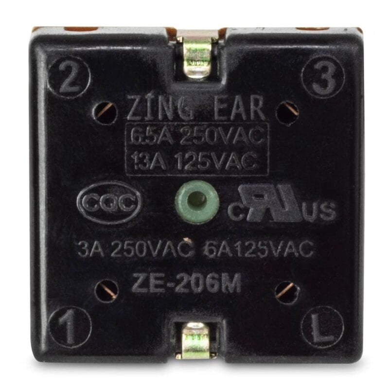 Zing Ear ZE-206M 3 Speed 4 Position Rotary Selector Switch