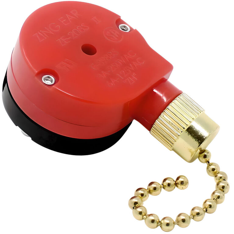 Zing Ear ZE-208S 4 Wire 3 Speed Ceiling Fan Switch Replacement