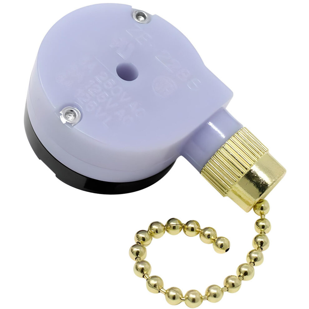 Zing Ear ZE-208S 4 Wire 3 Speed Ceiling Fan Switch Replacement